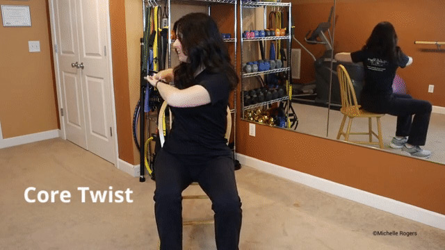 8 chair exercises to strengthen your abs and back | Blue Cross NC