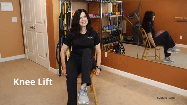 8 chair exercises to strengthen your abs and back | Blue Cross NC