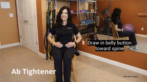 8 chair exercises to strengthen your abs and back | Blue Cross NC