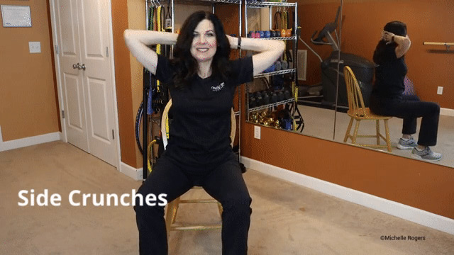 8 chair exercises to strengthen your abs and back | Blue Cross NC