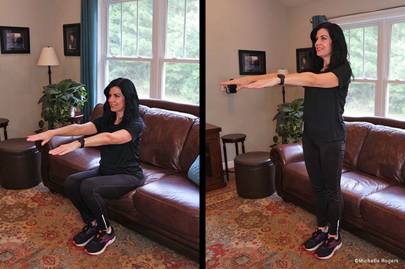 10 exercises you can do from your couch | Blog | Blue Cross NC