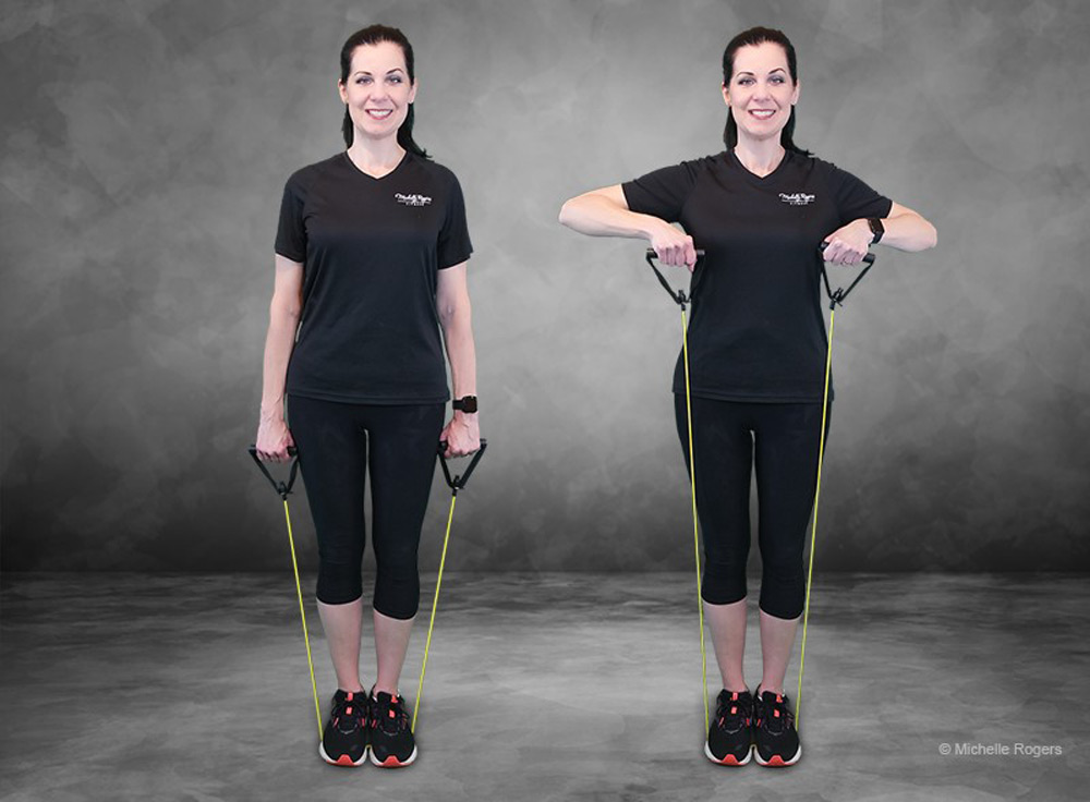 Resistance band workouts for stronger arms, legs and abs | Blue Cross NC