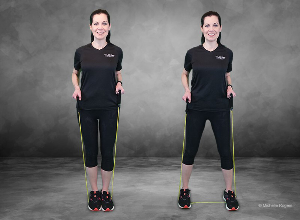 Resistance band workouts for stronger arms, legs and abs | Blue Cross NC